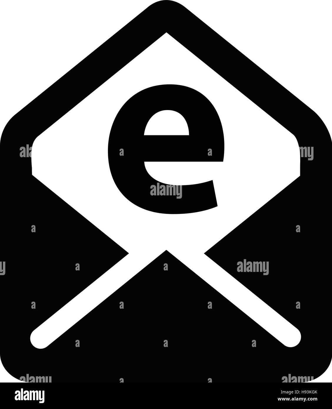 Email Letter Icon Stock Vector Image & Art - Alamy