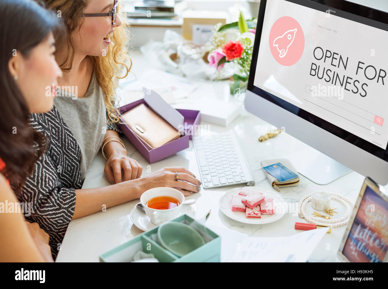 Startup Business Spaceship Goals Launch Concept Stock Photo - Alamy