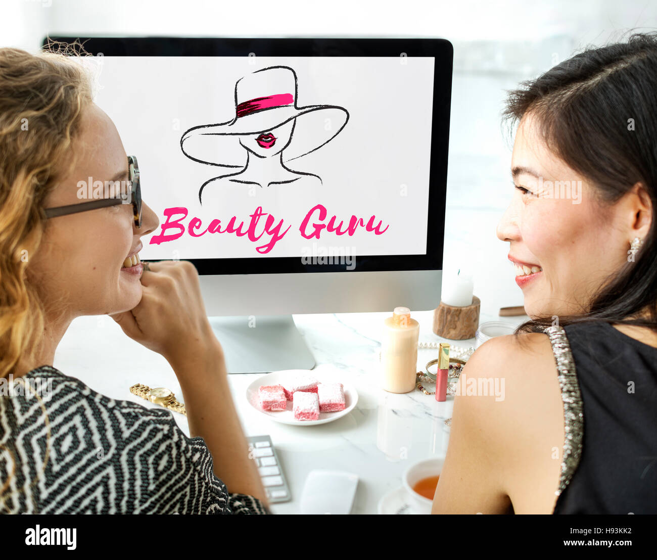 Appeal Attraction Beauty Fashion Vogue Graphic Concept Stock Photo - Alamy