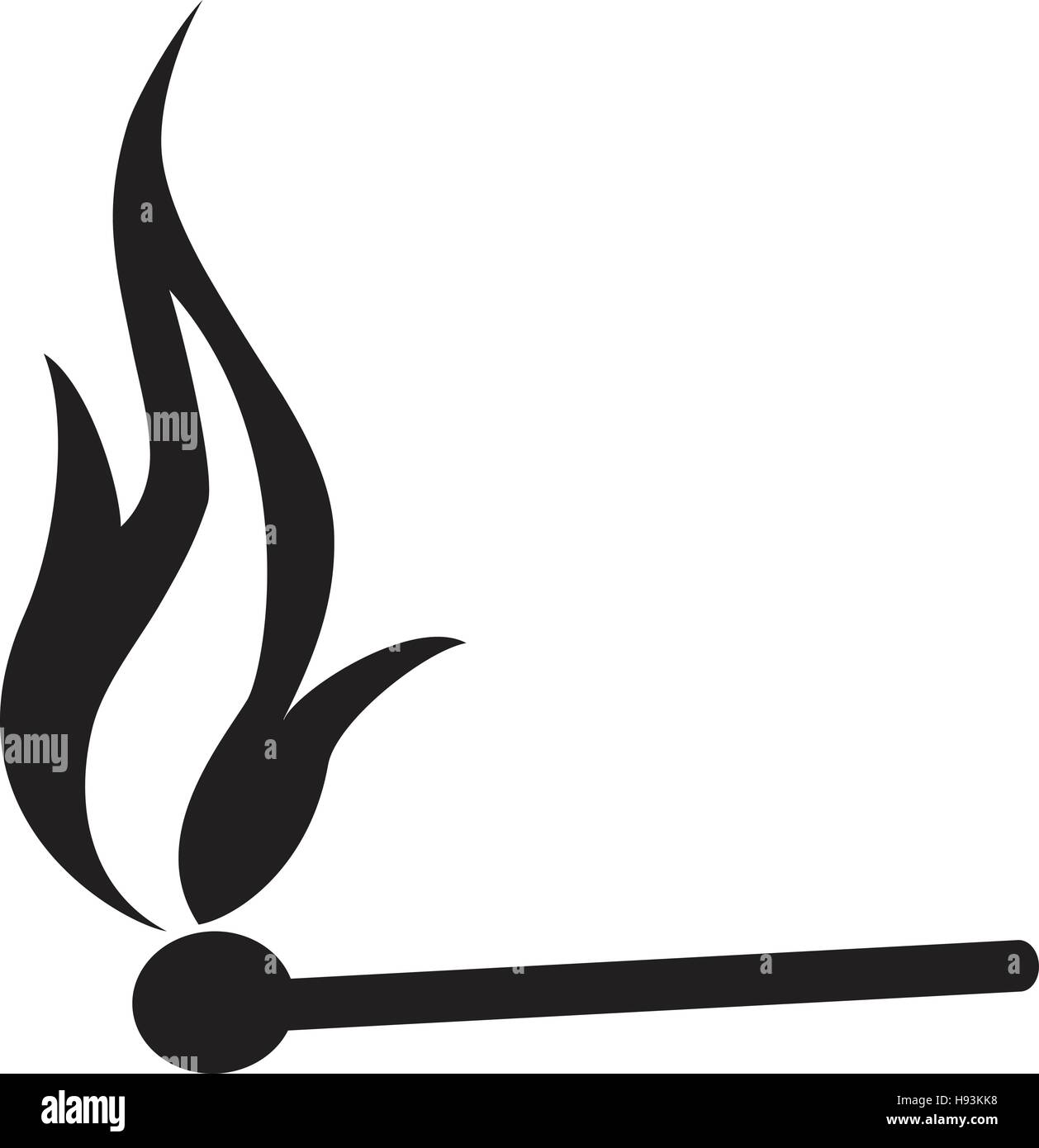 Match and fire Stock Vector Image & Art - Alamy