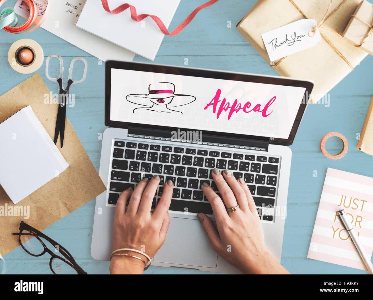 Appeal Attraction Beauty Fashion Vogue Graphic Concept Stock Photo - Alamy