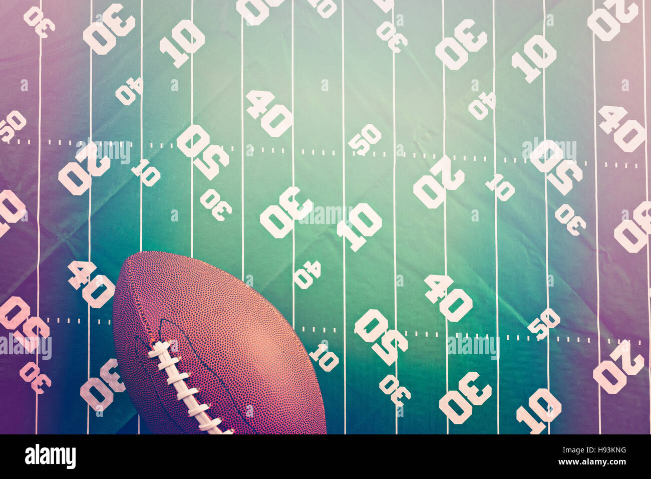 Game day football party table Stock Photo - Alamy