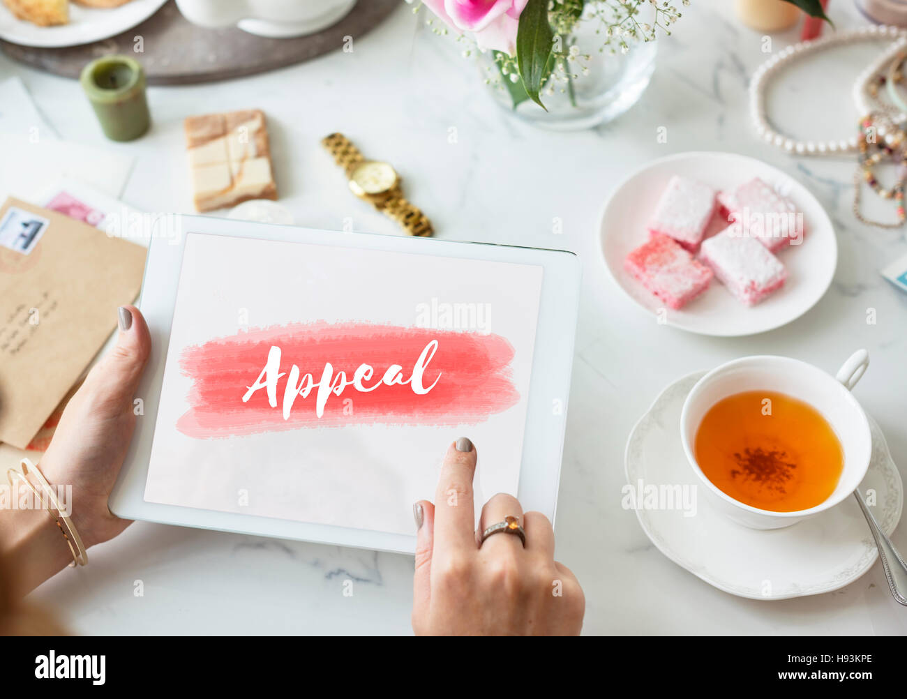 Appeal Attraction Beauty Fashion Vogue Graphic Concept Stock Photo - Alamy