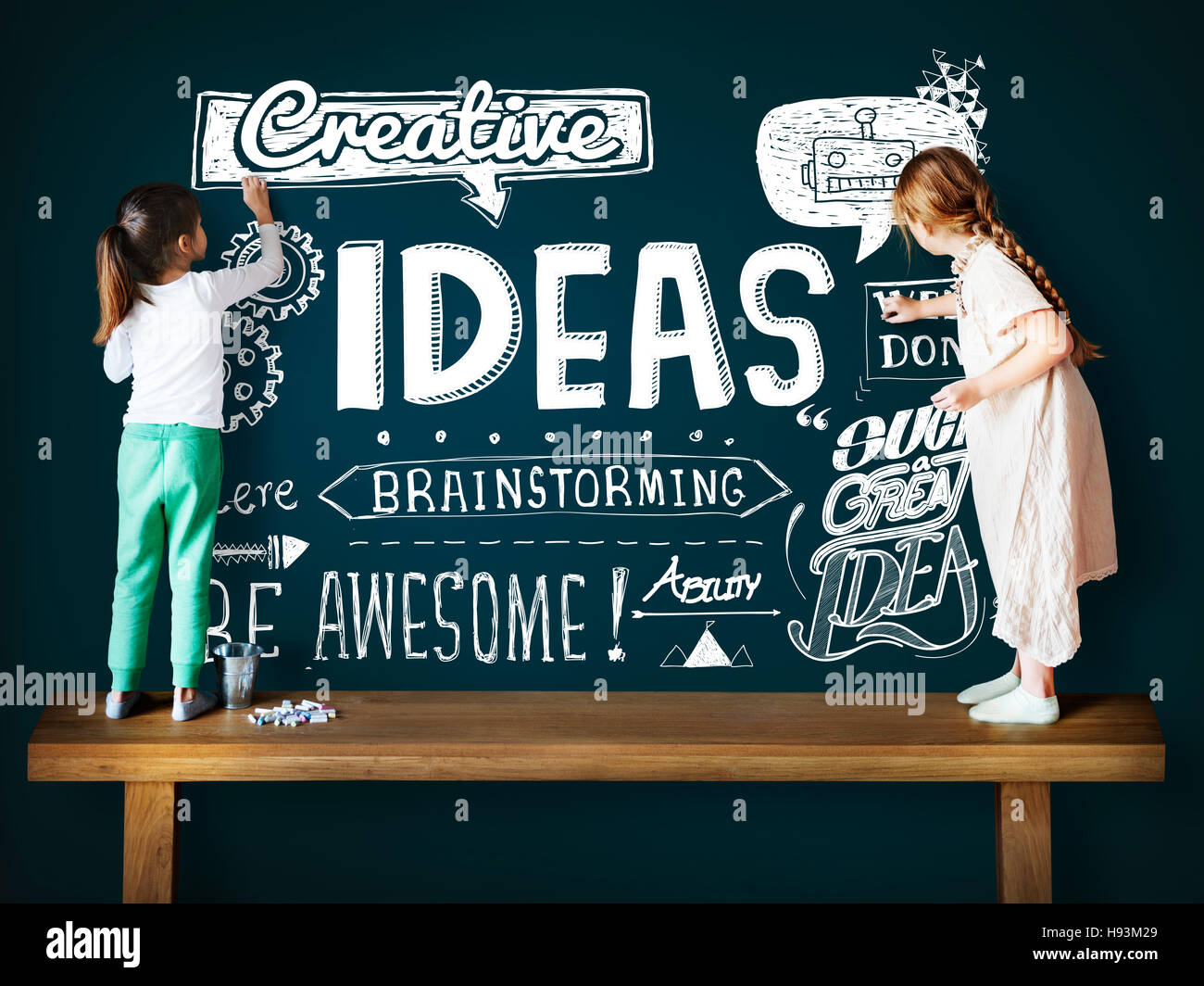 Ideas Inspire Creative Thinking Motivation Concept Stock Photo - Alamy