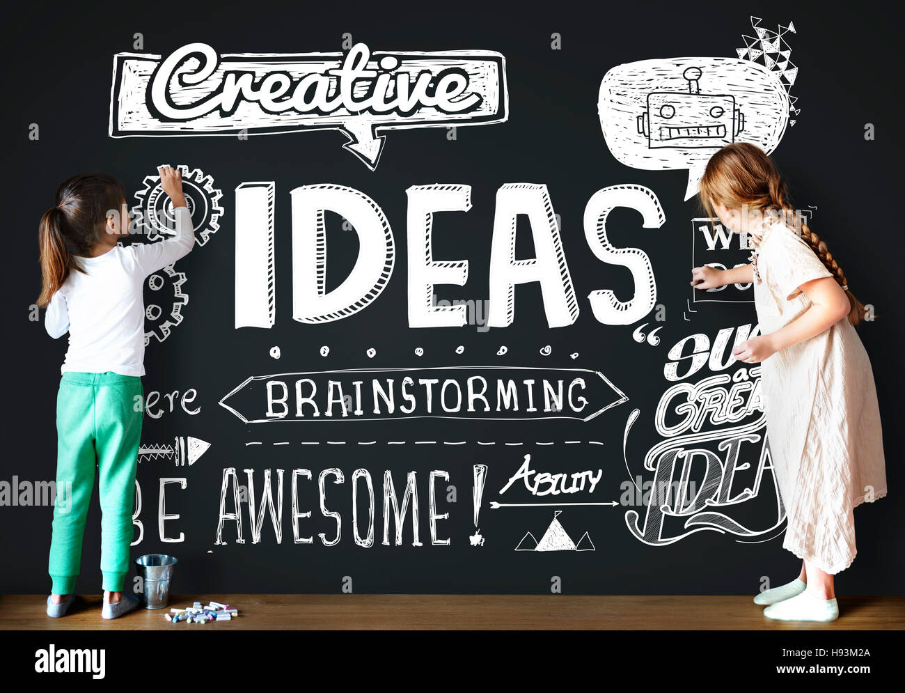 Ideas Inspire Creative Thinking Motivation Concept Stock Photo - Alamy
