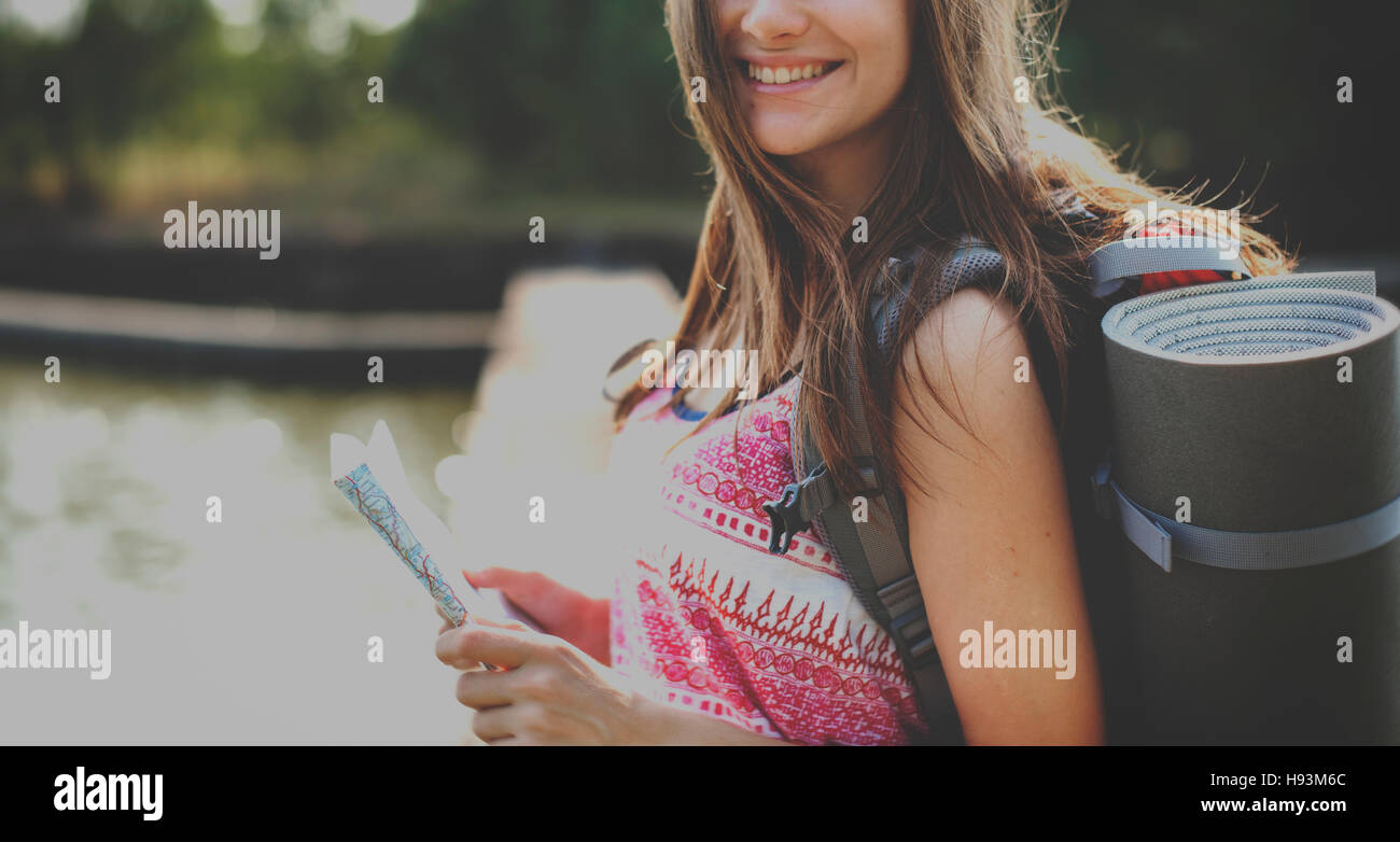 Map Direction Journey Wanderlust Explore Route Concept Stock Photo - Alamy