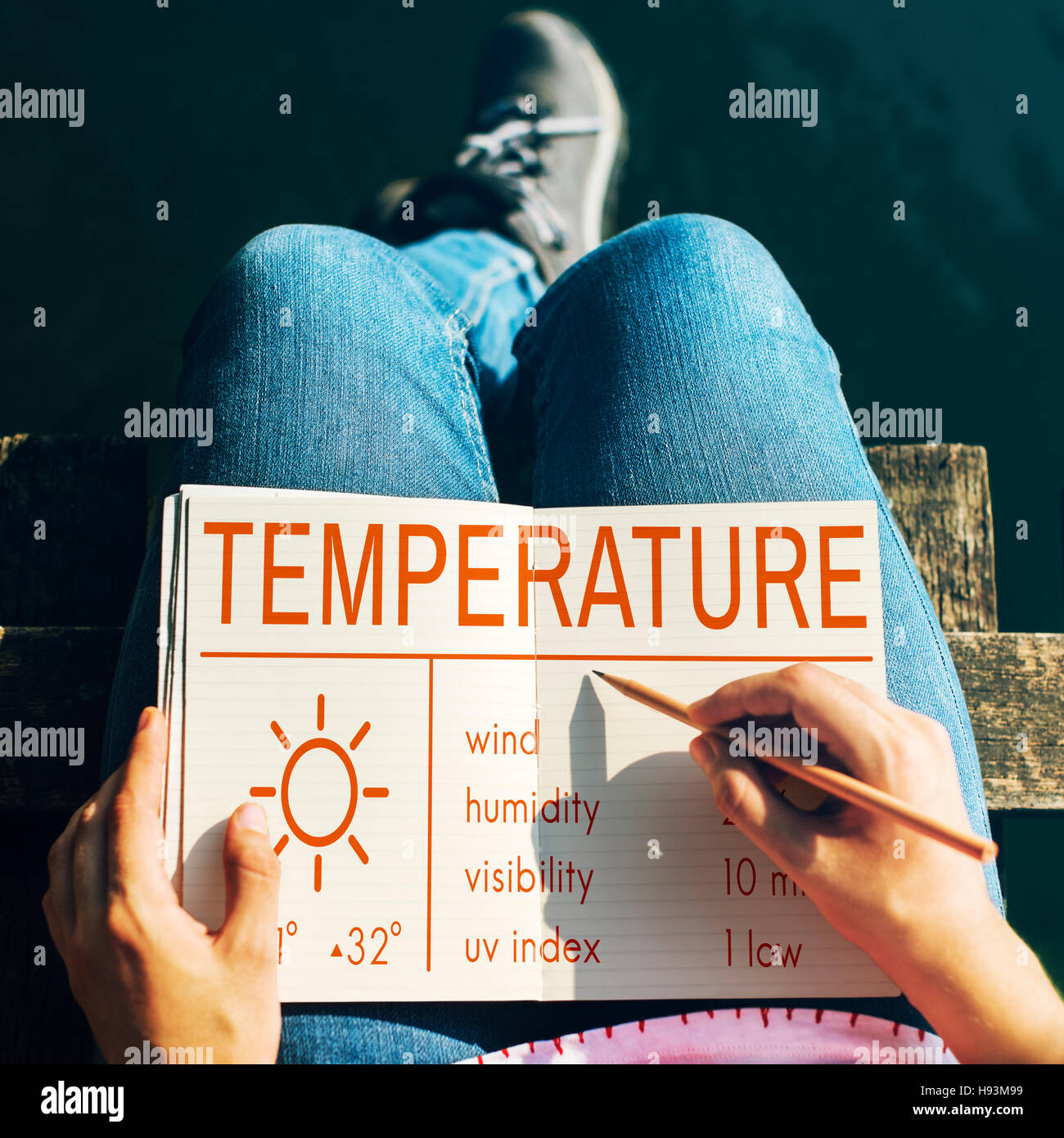 Temperature Heat Hot Weather Climate Concept Stock Photo - Alamy Temperature Heat Hot Weather Climate Concept Stock Photo - Alamy