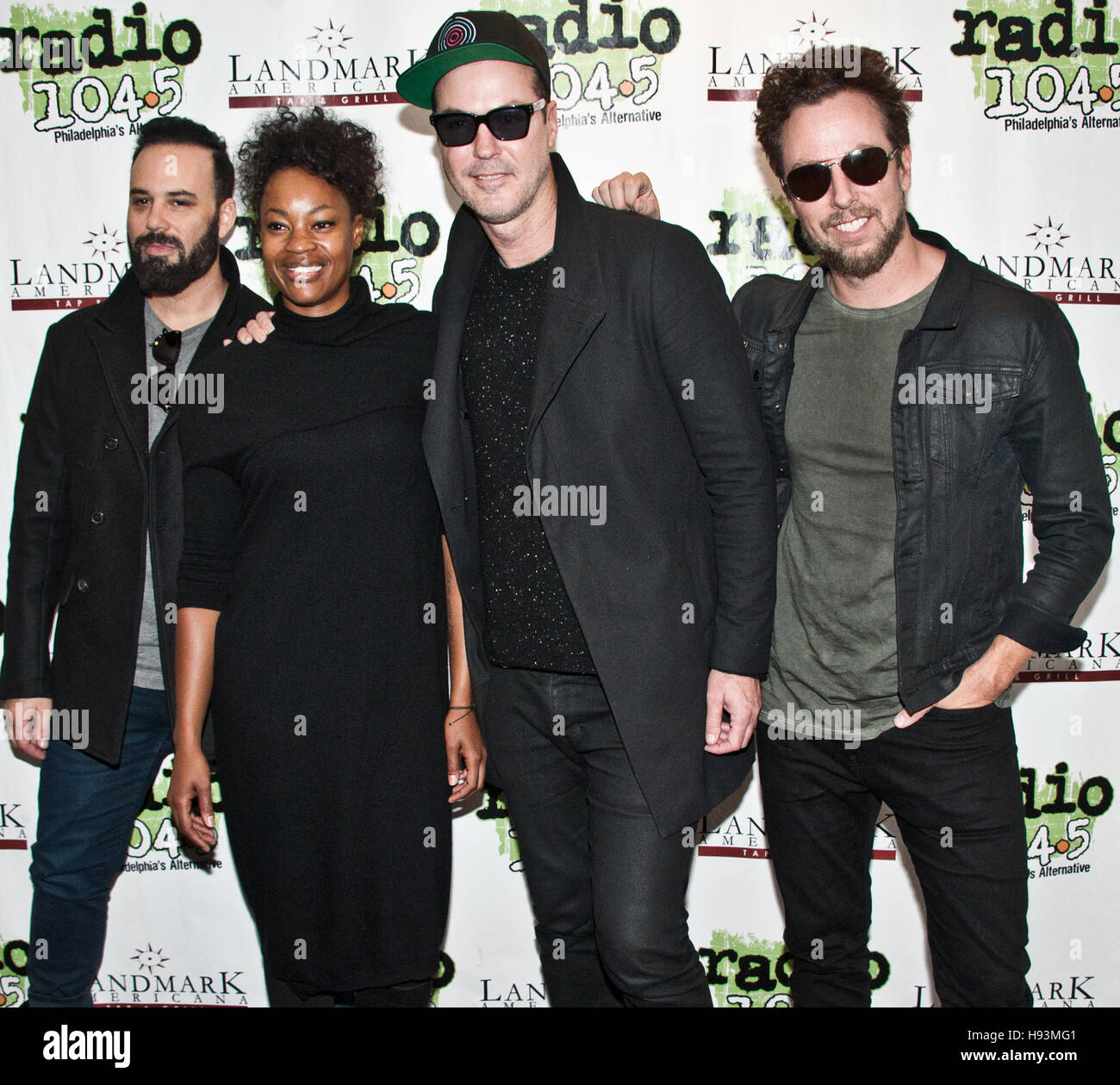 Bala Cynwyd, PA, USA. 12th November, 2016. American Alternative Rock ...