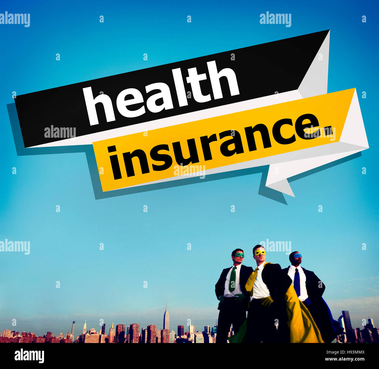 Health Insurance Protection Risk Assessment Assurance Concept Stock ...