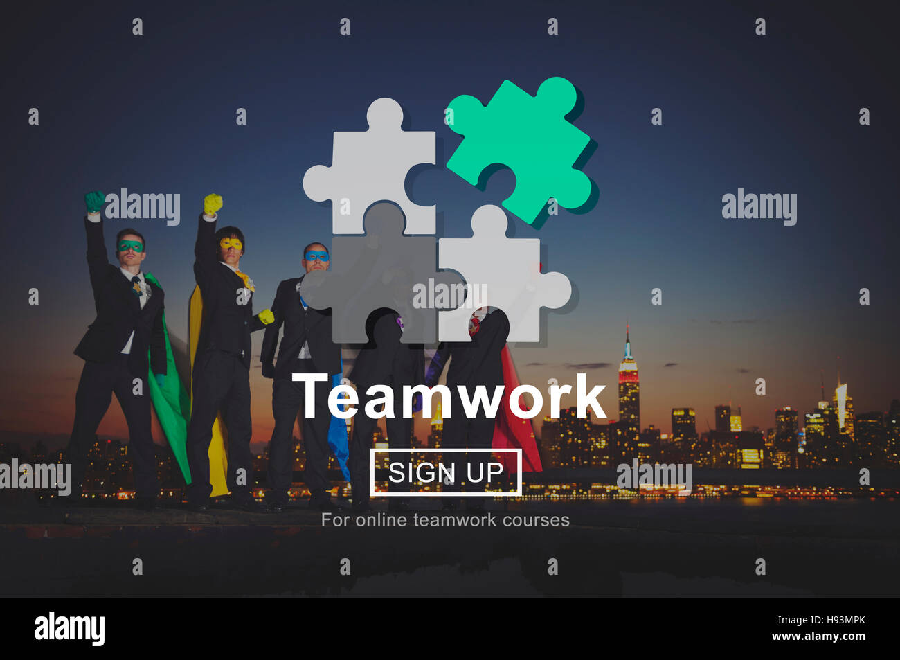 Team Teamwork Partnership Alliance Unity Concept Stock Photo - Alamy