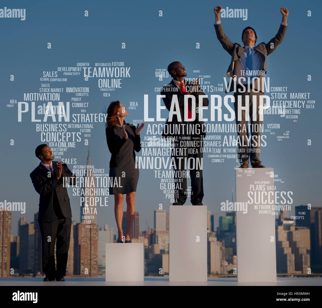 Leadership Boss Management Coach Chief Global Concept Stock Photo - Alamy