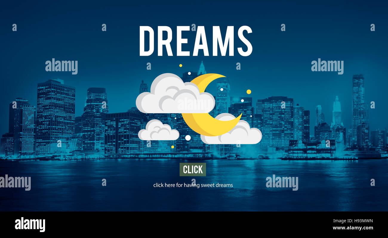 Dreams Aspiration Believe Inspiration Motivation Concept Stock Photo ...