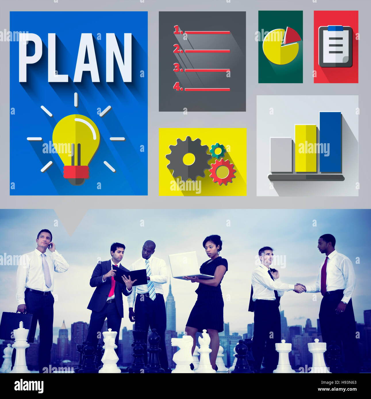 Plan Planning Strategy Ideas Business Inspiration Concept Stock Photo ...