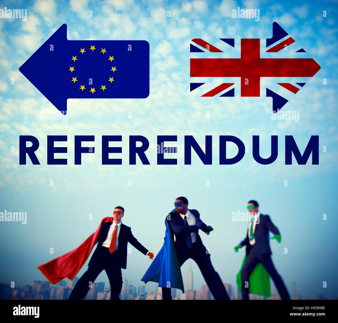 Brexit Britain Leave European Union Quit Referendum Concept Stock Photo ...