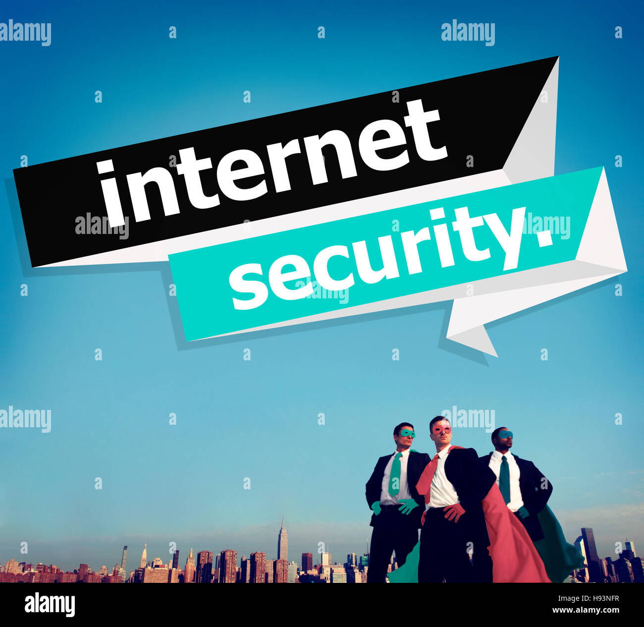 Internet Security Protection Phishing Prevent Protect Concept Stock ...