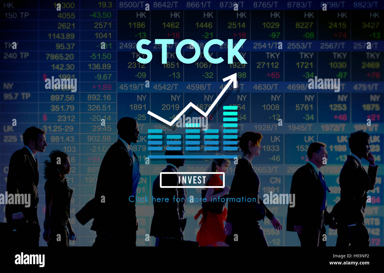 Stock Investment Banking Business Trade Exchange Concept Stock Photo ...