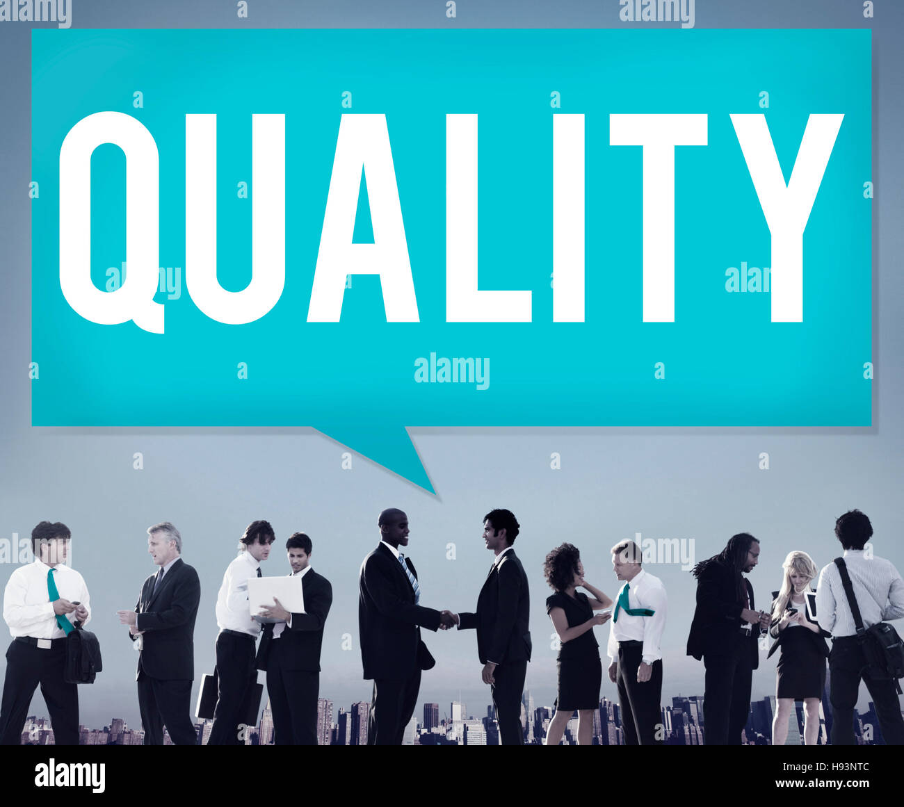 Quality Grade Level Guarantee Value Status Concept Stock Photo - Alamy