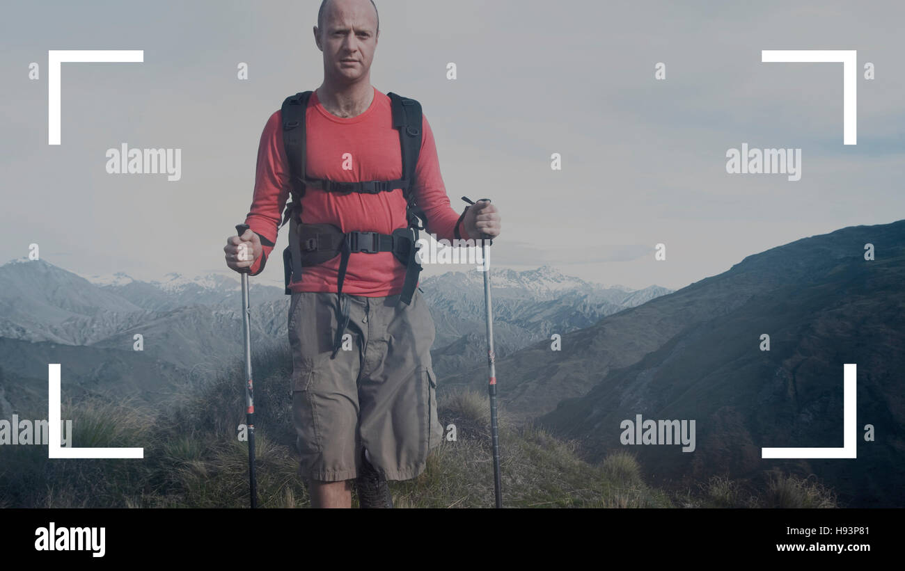 Camera Focus Frame Border Copy Space Concept Stock Photo - Alamy
