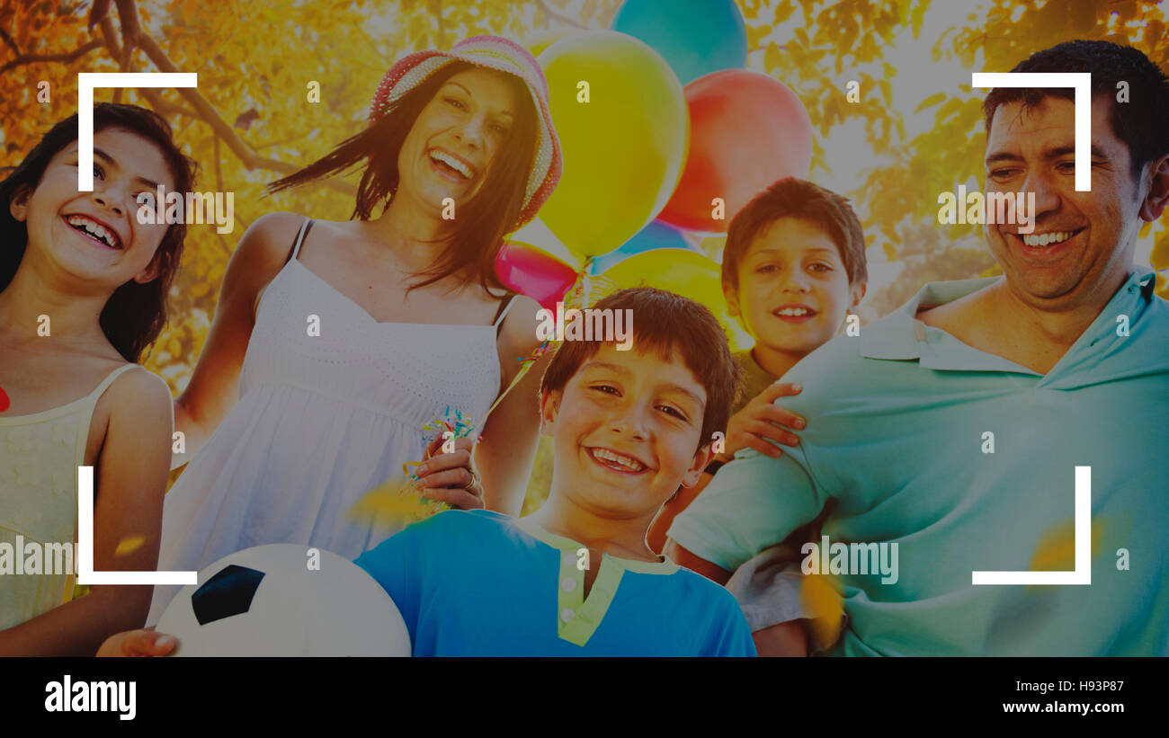 Camera Focus Frame Border Copy Space Concept Stock Photo - Alamy