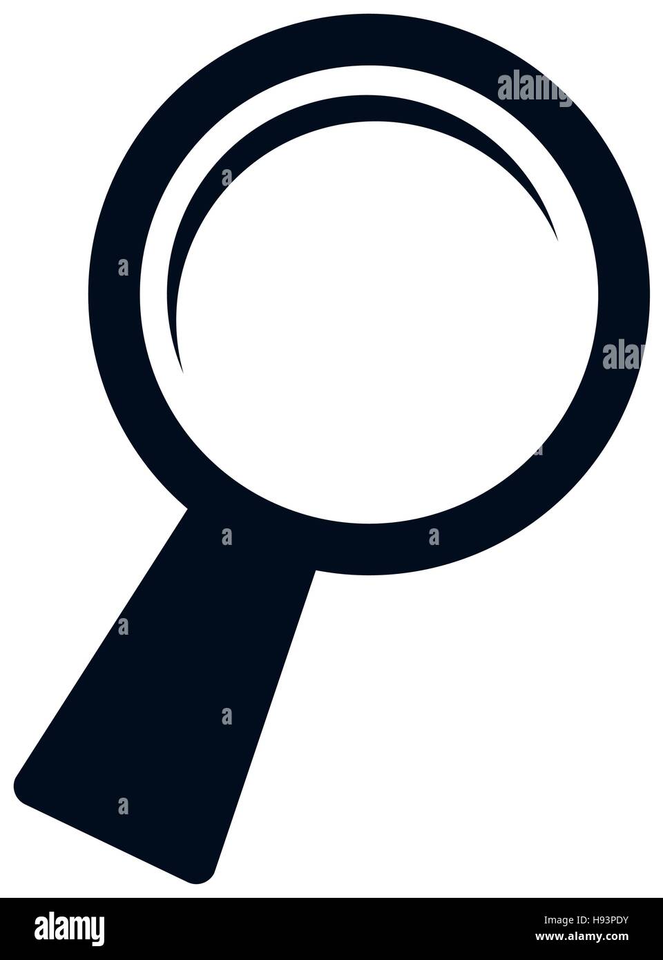 magnifying glass lupe Stock Vector Image & Art - Alamy