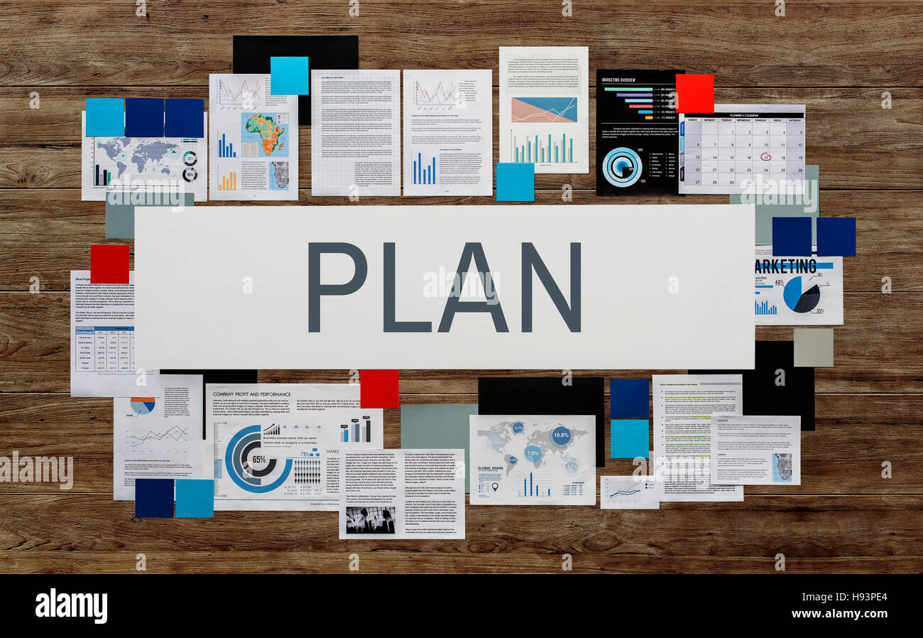 Plan of organization hi-res stock photography and images - Alamy