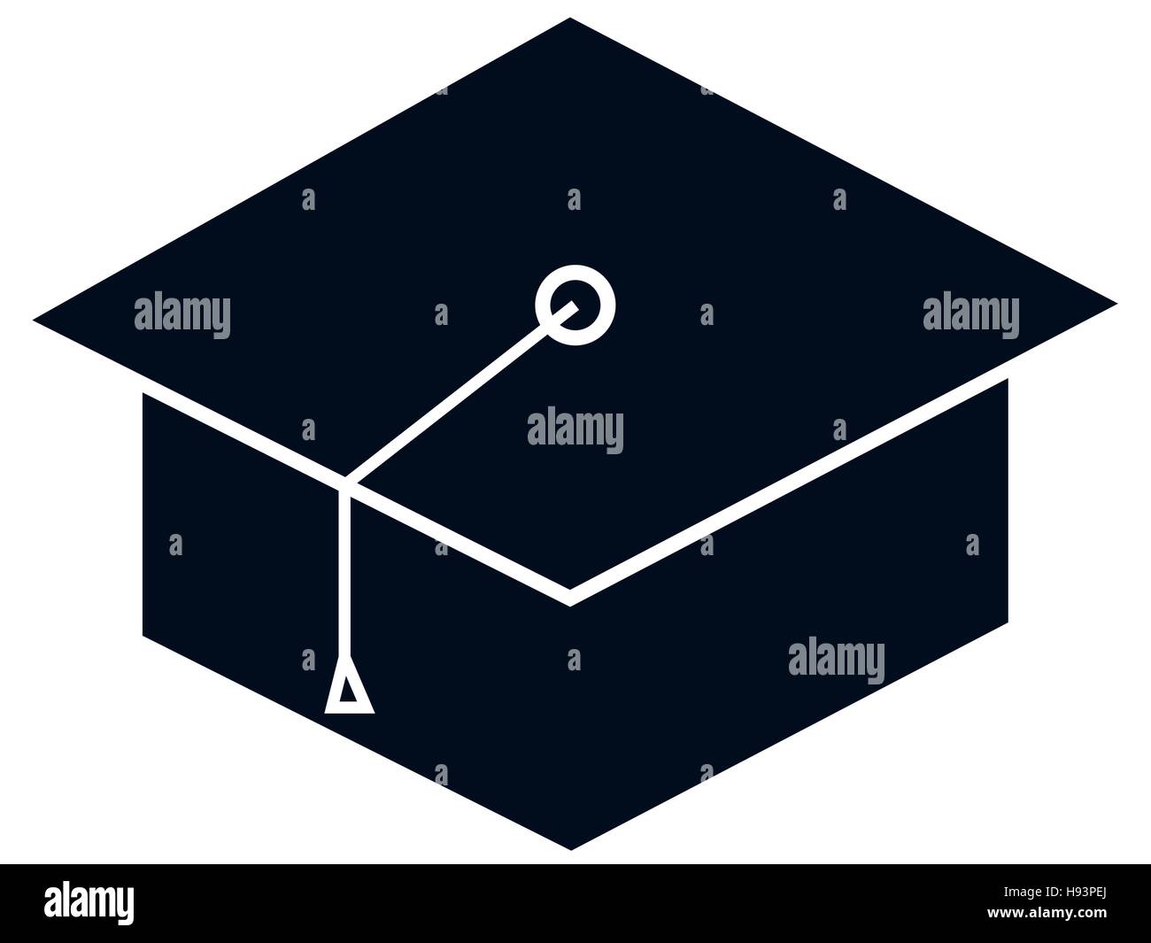 graduation student hat Stock Vector Image & Art - Alamy