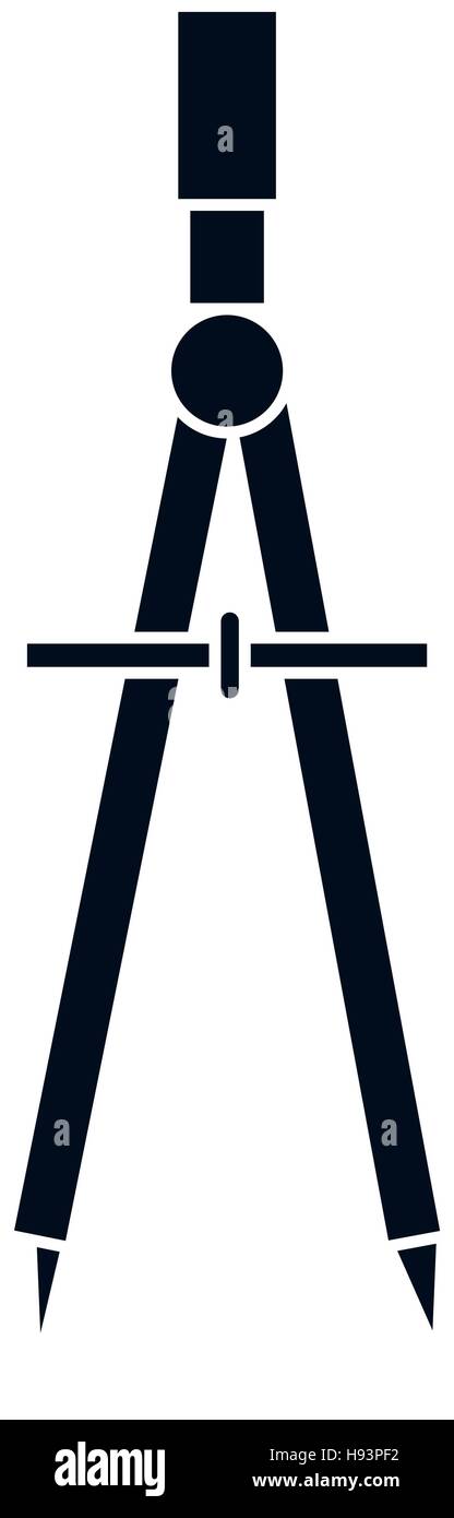 geometric compass utensil Stock Vector Image & Art - Alamy