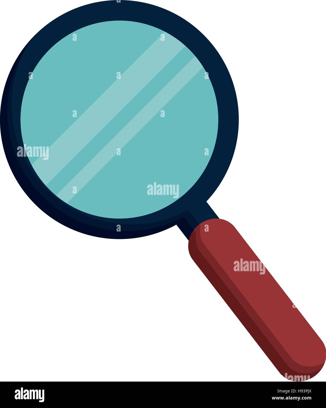 magnifying glass lupe Stock Vector Image & Art - Alamy