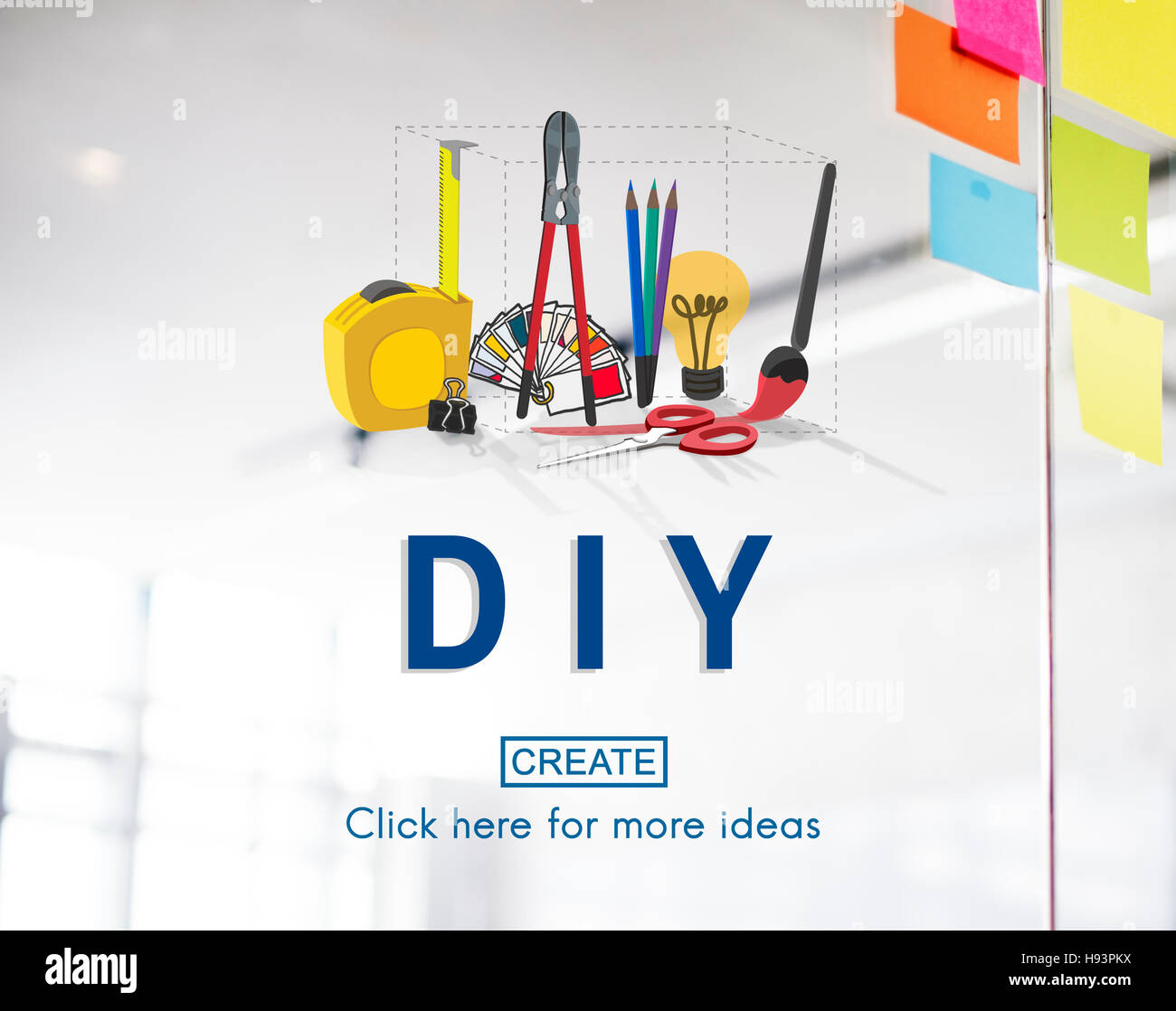 Handmade Do It Yourself Equipment Concept Stock Photo - Alamy