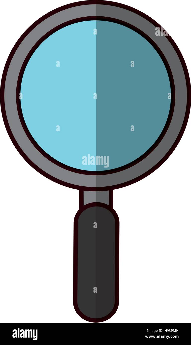 magnifying glass lupe Stock Vector Image & Art - Alamy