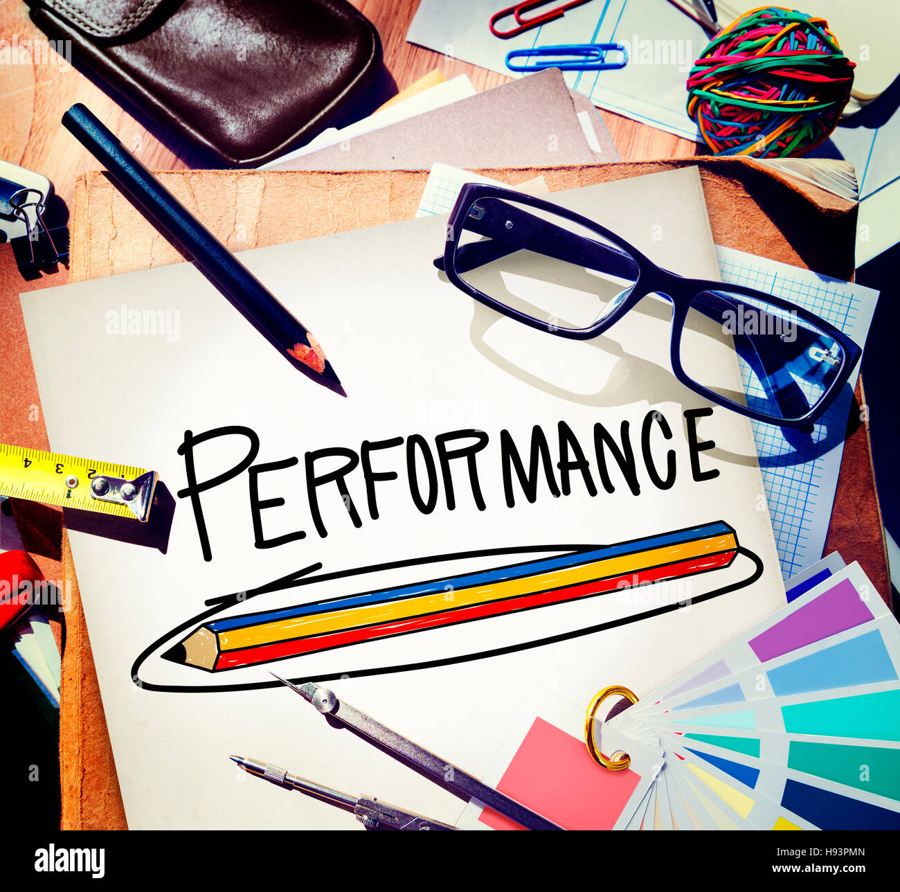 Performance Efficiency Improve Skill Strategy Concept Stock Photo - Alamy