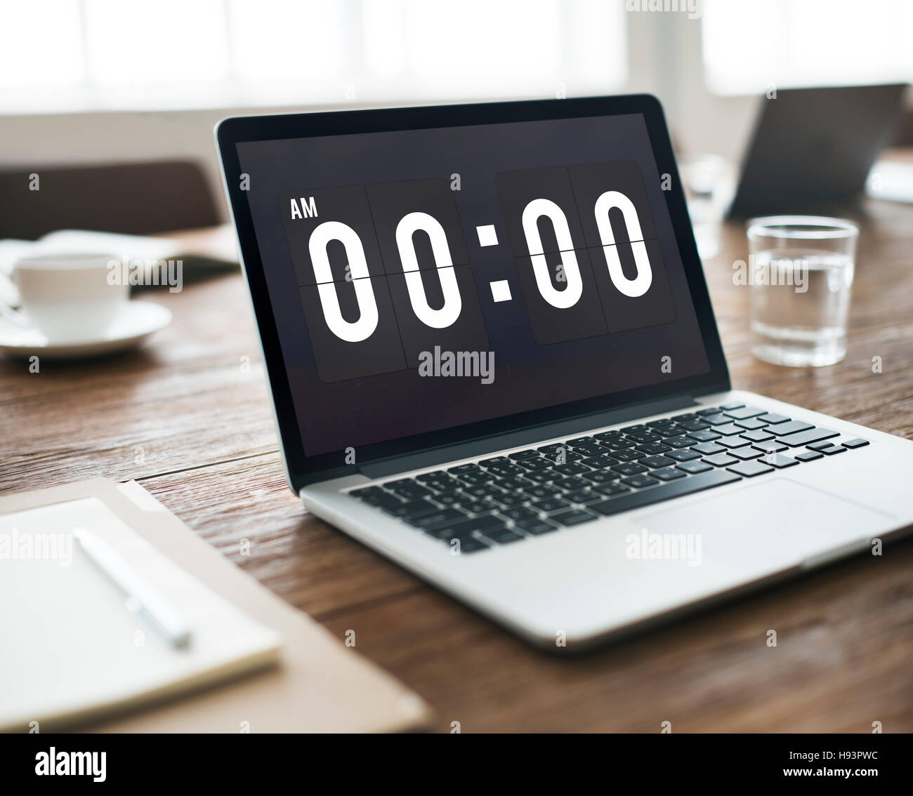 Midnight Time Tomorrow Timing Concept Stock Photo - Alamy