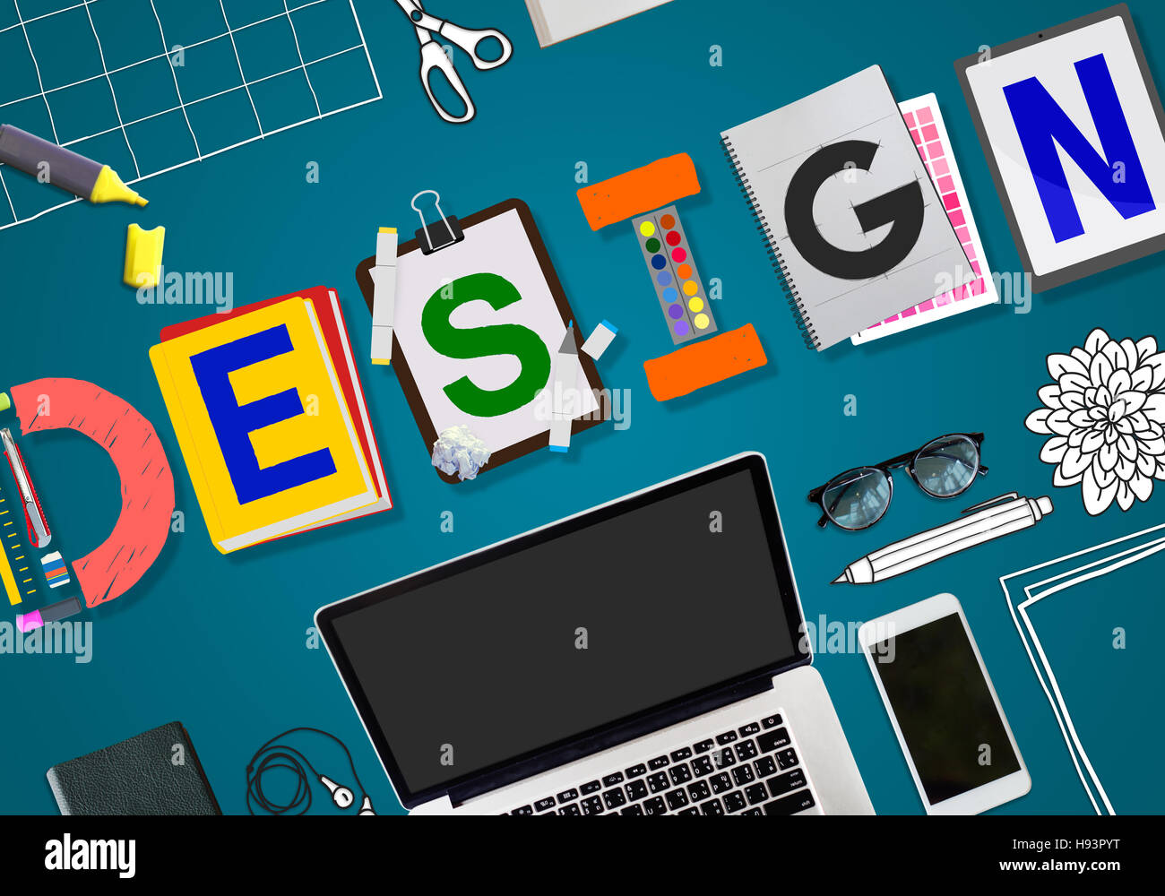 Design Creative Ideas Planning Creativity Concept Stock Photo - Alamy