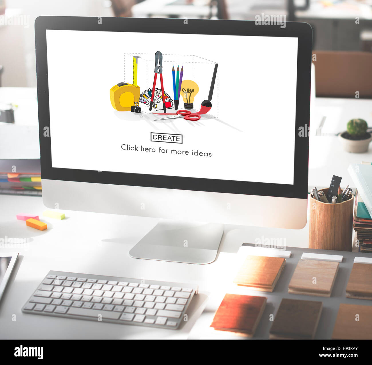 Instrument Equipment Tools Set Work Concept Stock Photo - Alamy