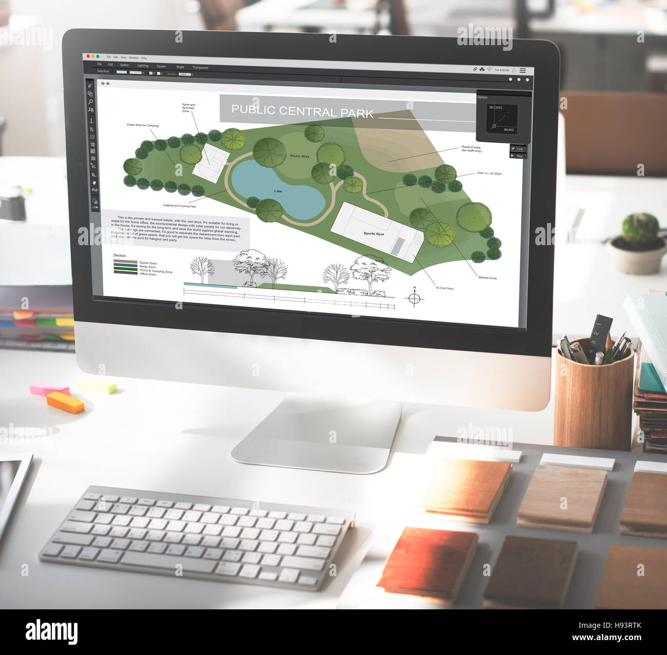 Layout map hi-res stock photography and images - Alamy