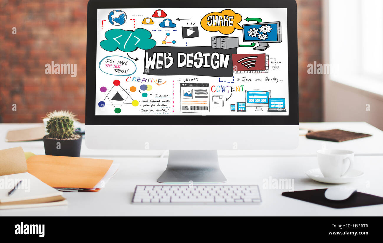 Tools information technology design hi-res stock photography and images ...