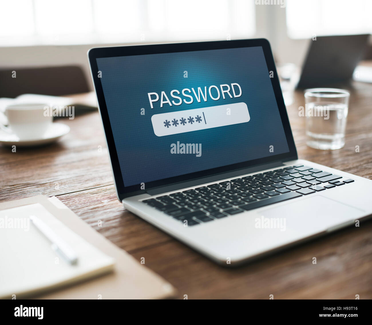 Password Access Firewall Internet Log-in Private Concept Stock Photo ...