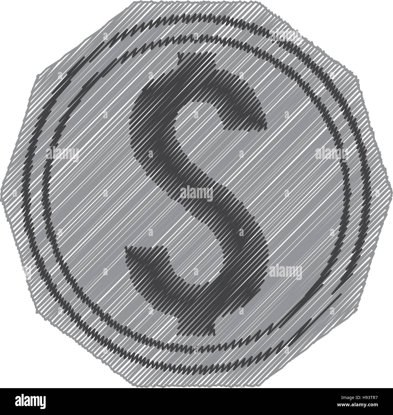 coin money symbol isolated icon Stock Vector Image & Art - Alamy