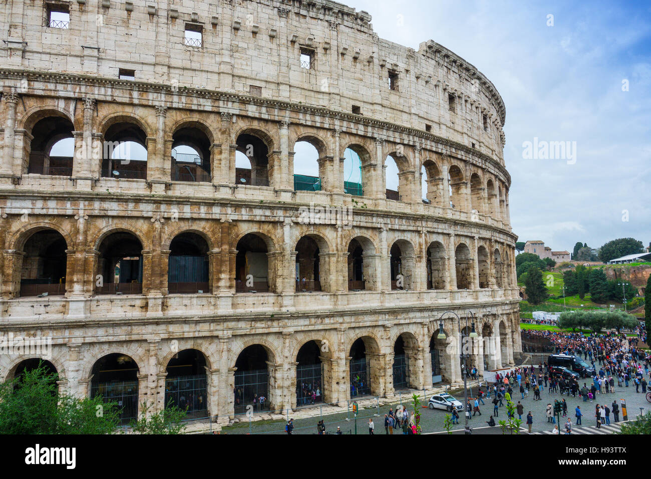 Rome sightseeing - the amazing Colosseum Stock Photo - Alamy