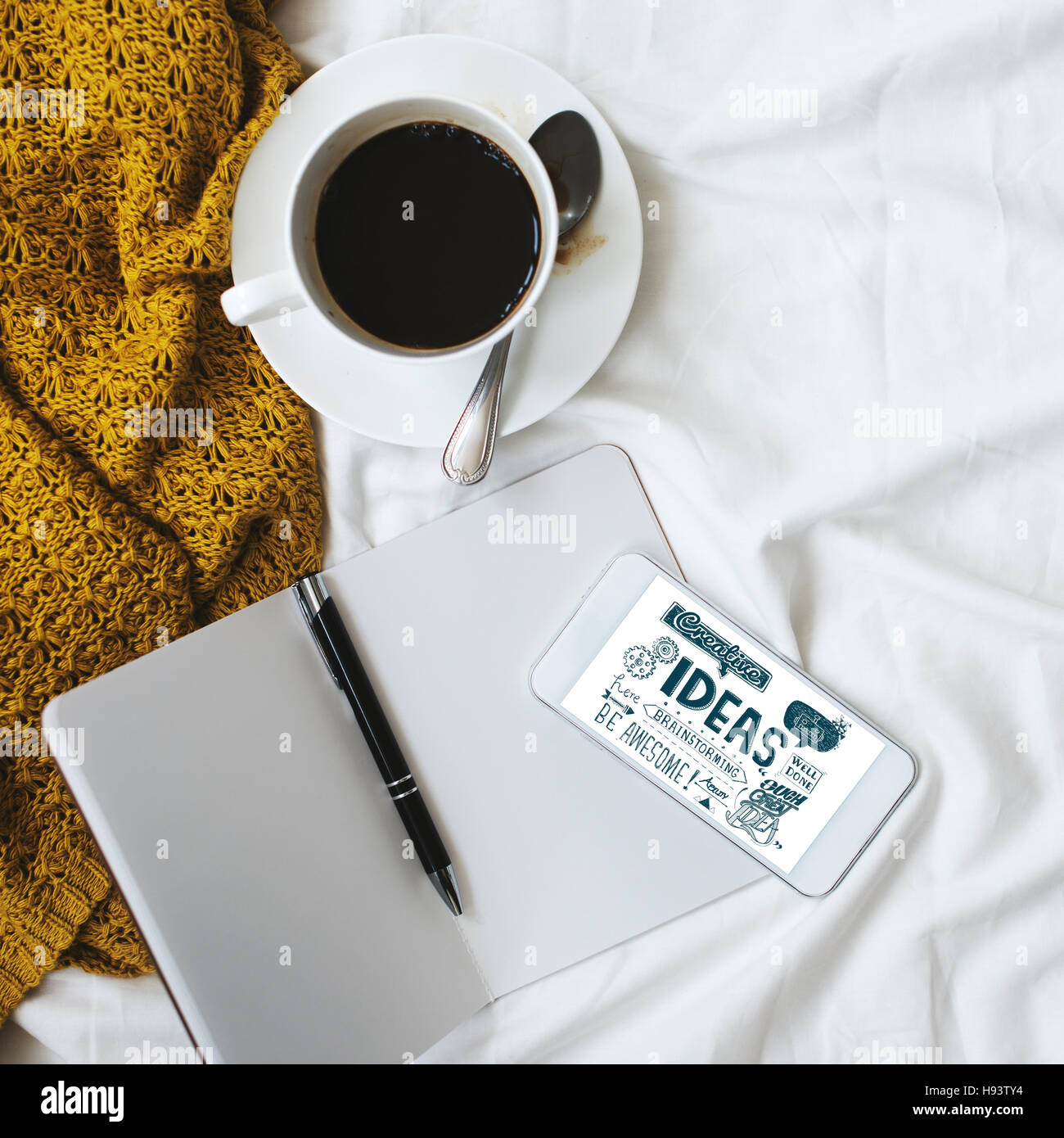 Ideas Inspire Creative Thinking Motivation Concept Stock Photo - Alamy