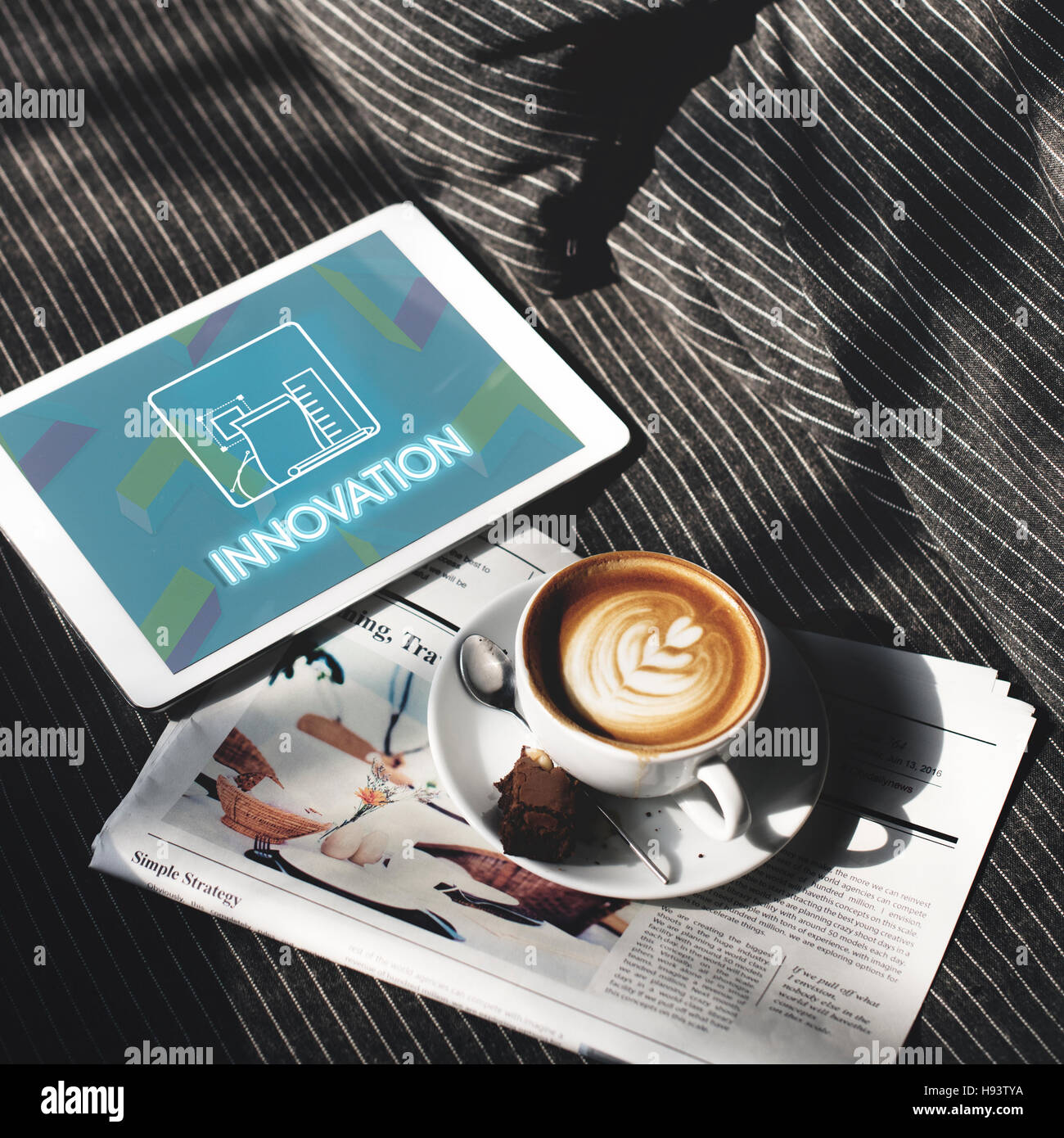 Innovation Invention Technology Creativity Design Concept Stock Photo ...