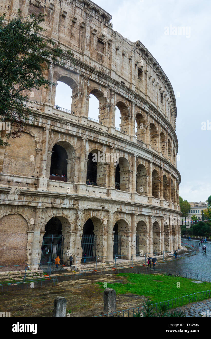 Beautiful Colisseum - the impressive Colosseum of Rome Stock Photo - Alamy