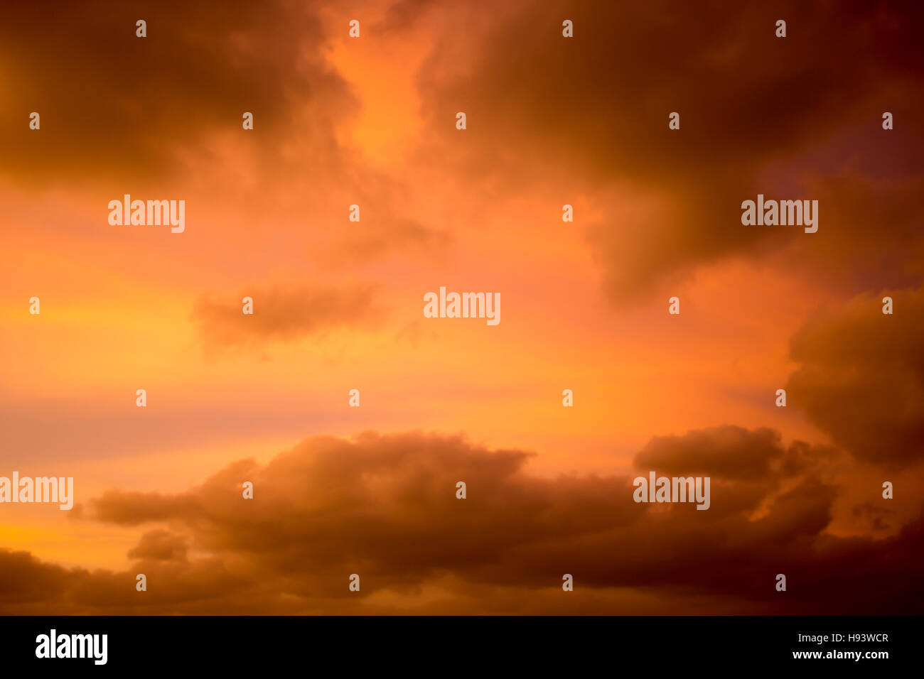 Clouds at sunset in tropical Broome, North Western Australia are ...