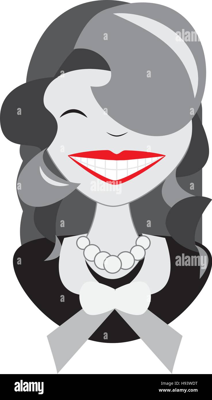 lady comic character icon Stock Vector Image & Art - Alamy