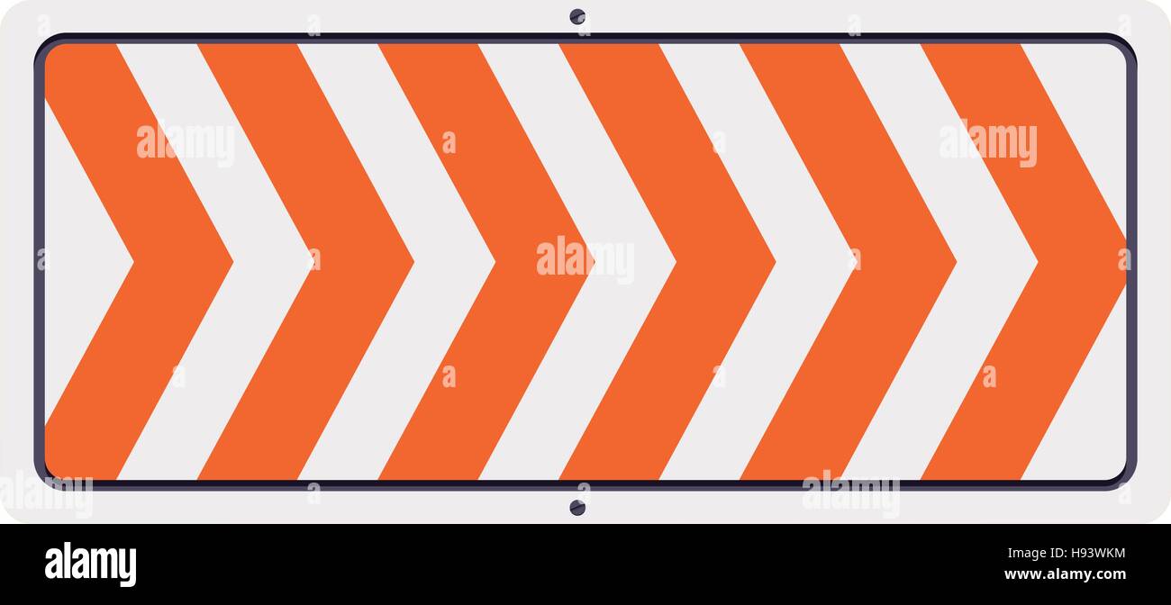 Yellow road sign icon. Street information warning and guide theme ...