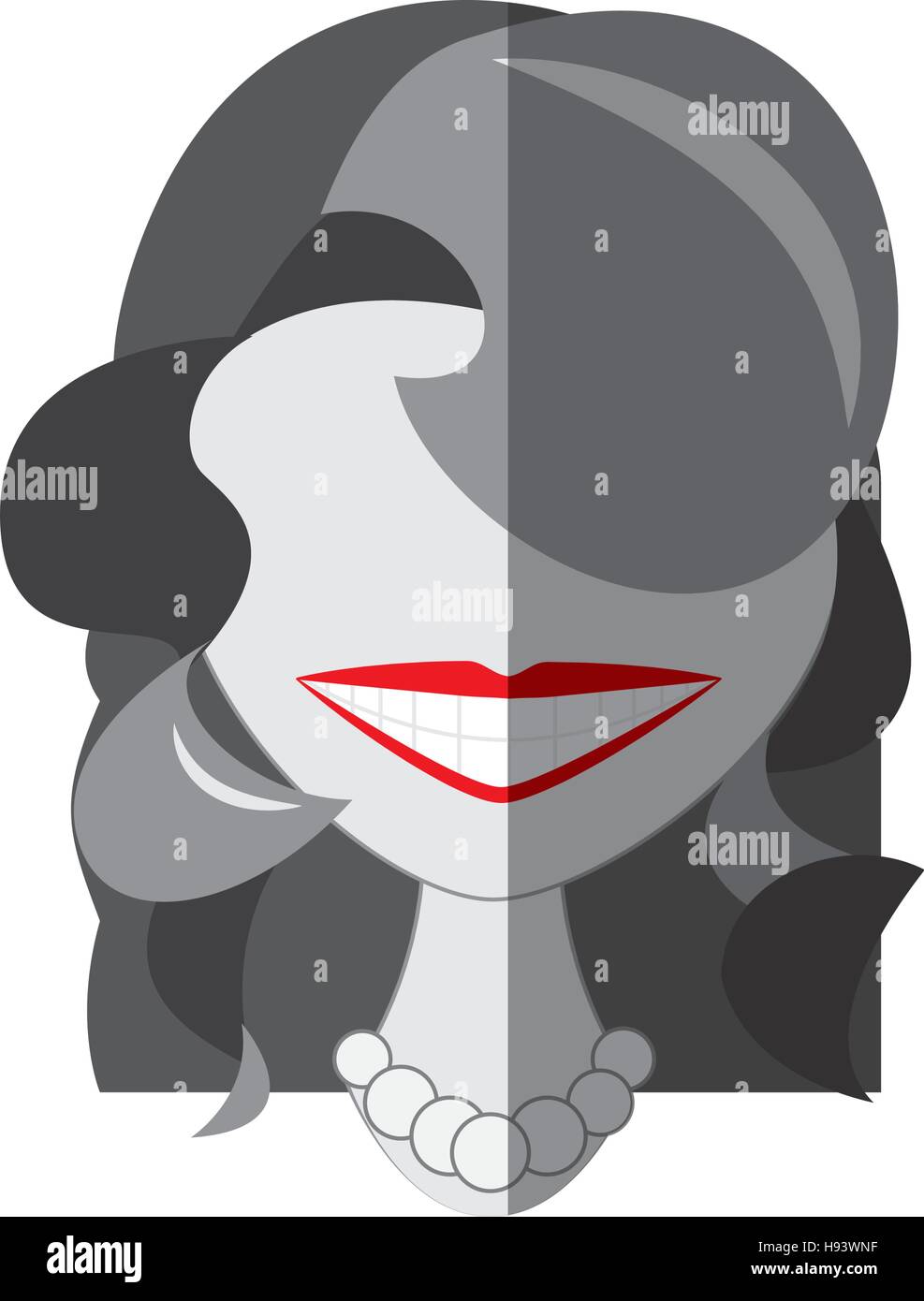 lady comic character icon Stock Vector Image & Art - Alamy