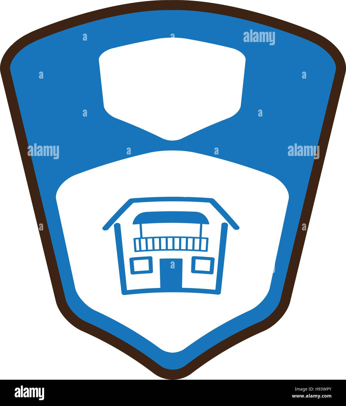 real estate house in tag Stock Vector Image & Art - Alamy