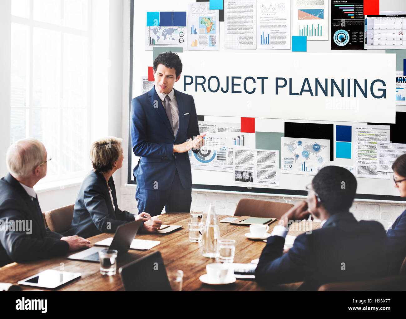Project Planning Information Explaining Ideas Concept Stock Photo - Alamy