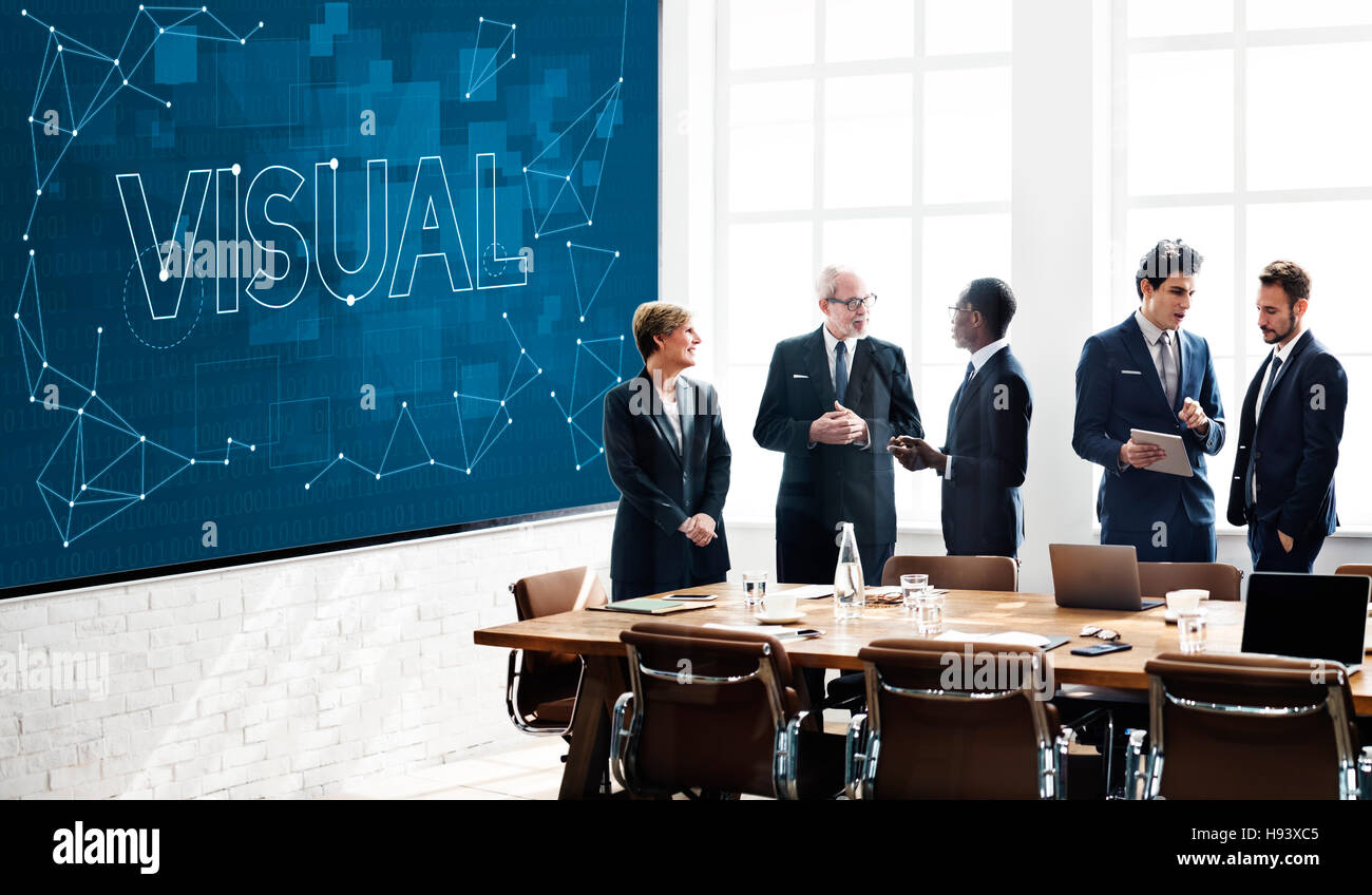Visual Innovation Creative Thinking Visibility Concept Stock Photo - Alamy