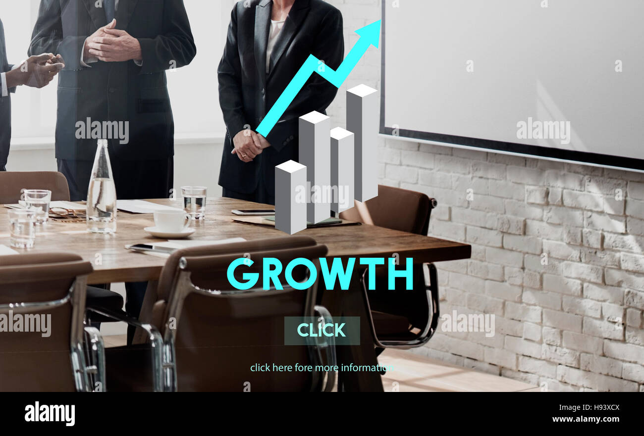 Grwoth Business Launch Success Improvement Concept Stock Photo - Alamy